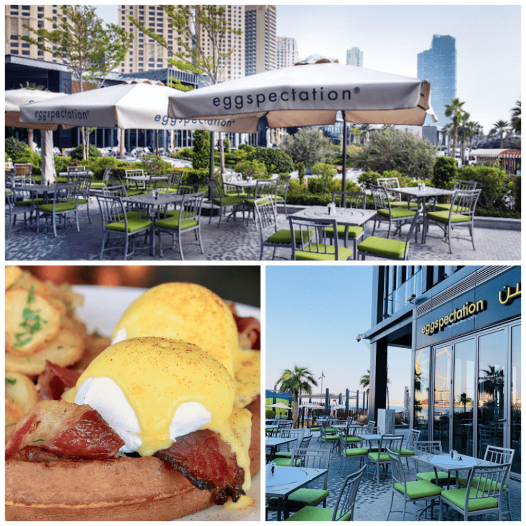 Eggspectation JBR Dubai ; Restaurant Address, Menu, Reviews (in 2025)